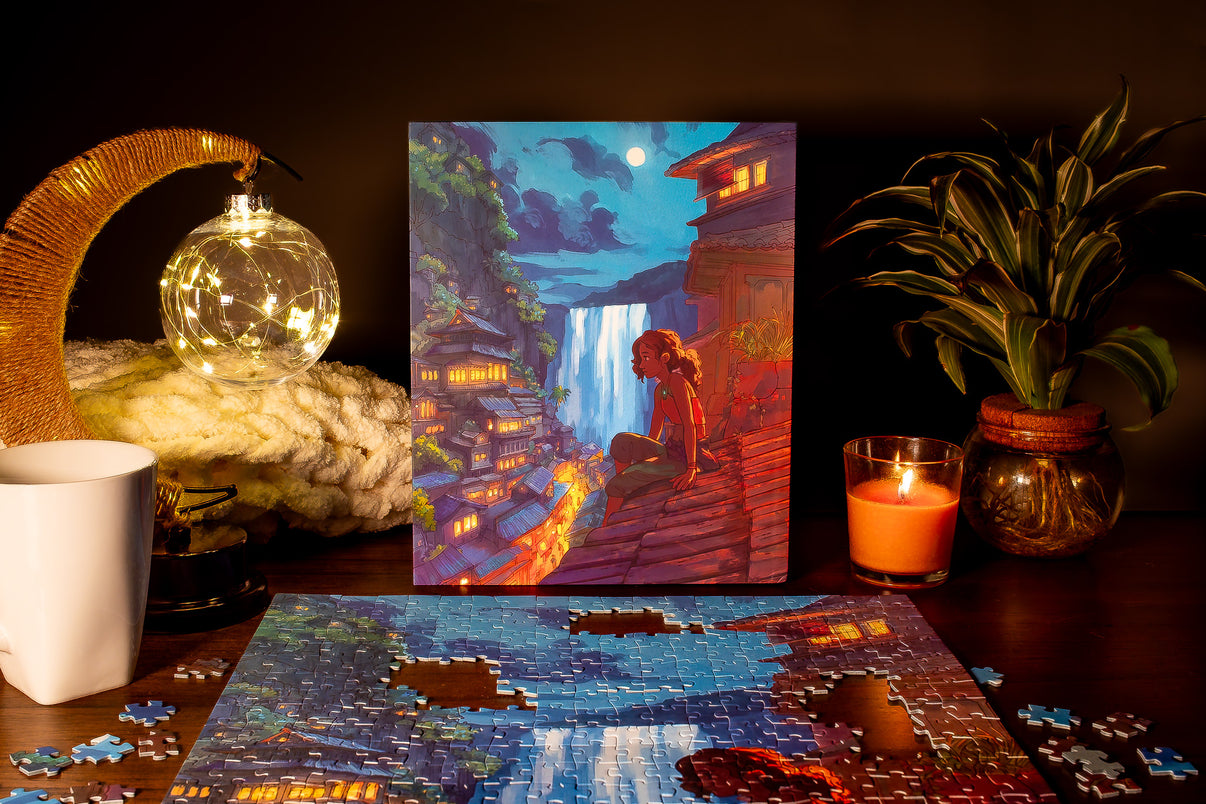Under the Water Moon | 500 Piece Jigsaw Puzzles | Chuffed Puzzles