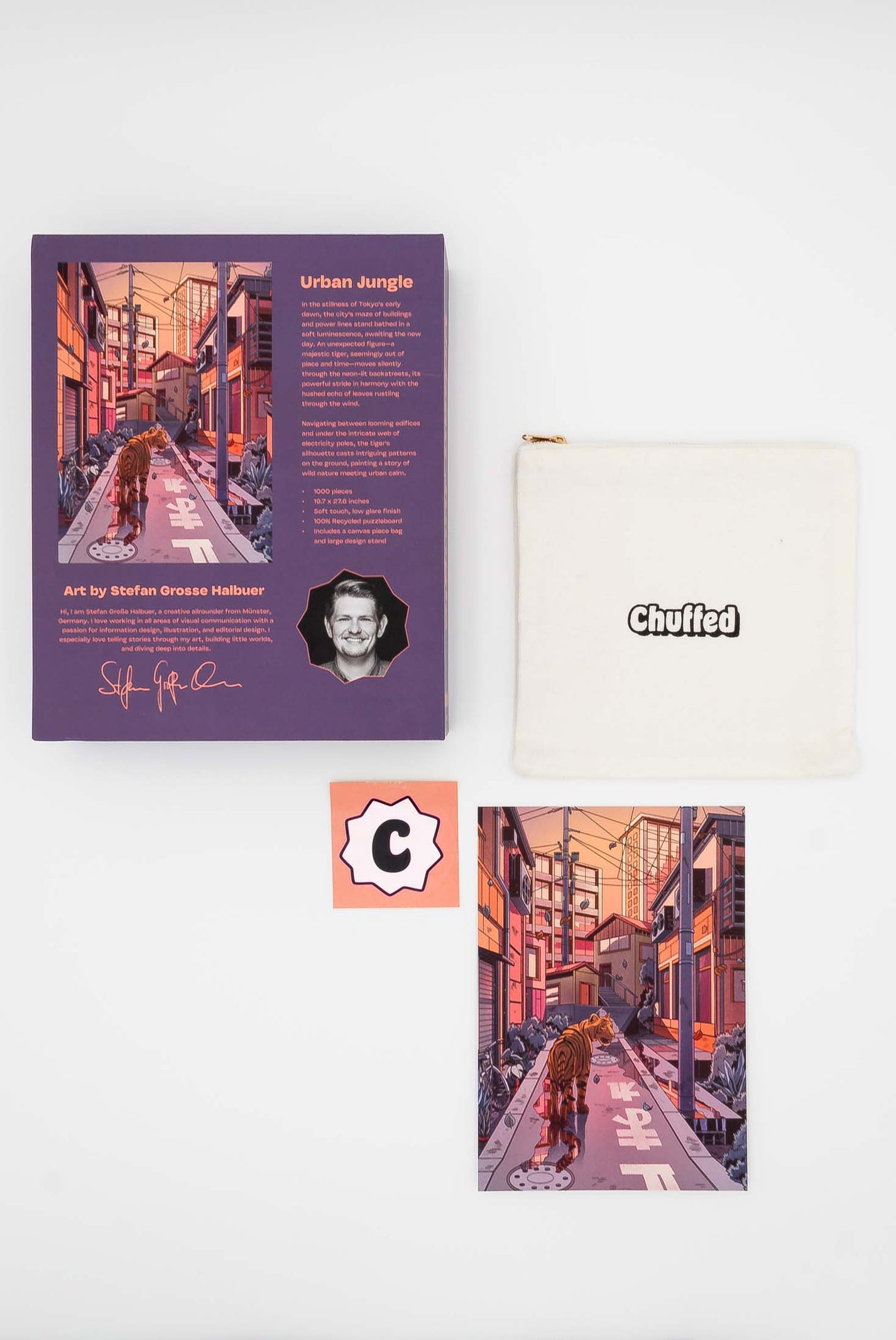 Urban Jungle | 1000 Piece Jigsaw Puzzles | Chuffed Puzzles