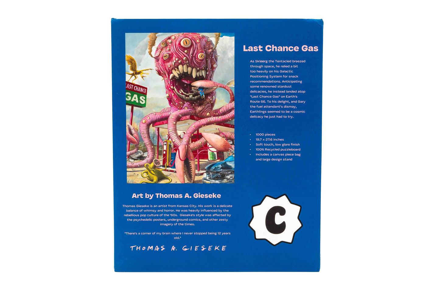 Last Chance Gas | 1000 Piece Jigsaw Puzzle | Chuffed Puzzles