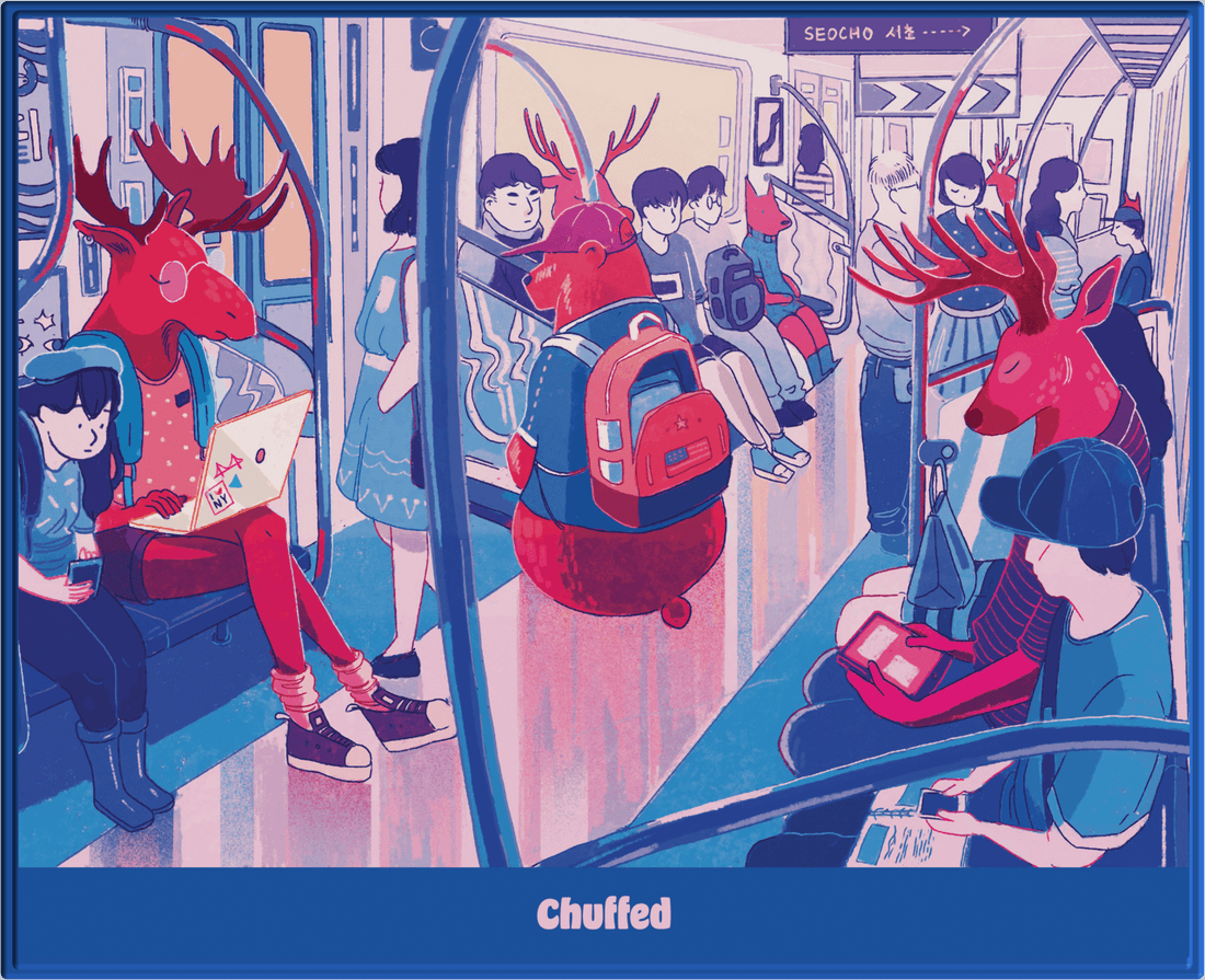 Sunset Commute | 1000 Piece Jigsaw Puzzle | Chuffed – Chuffed Puzzles