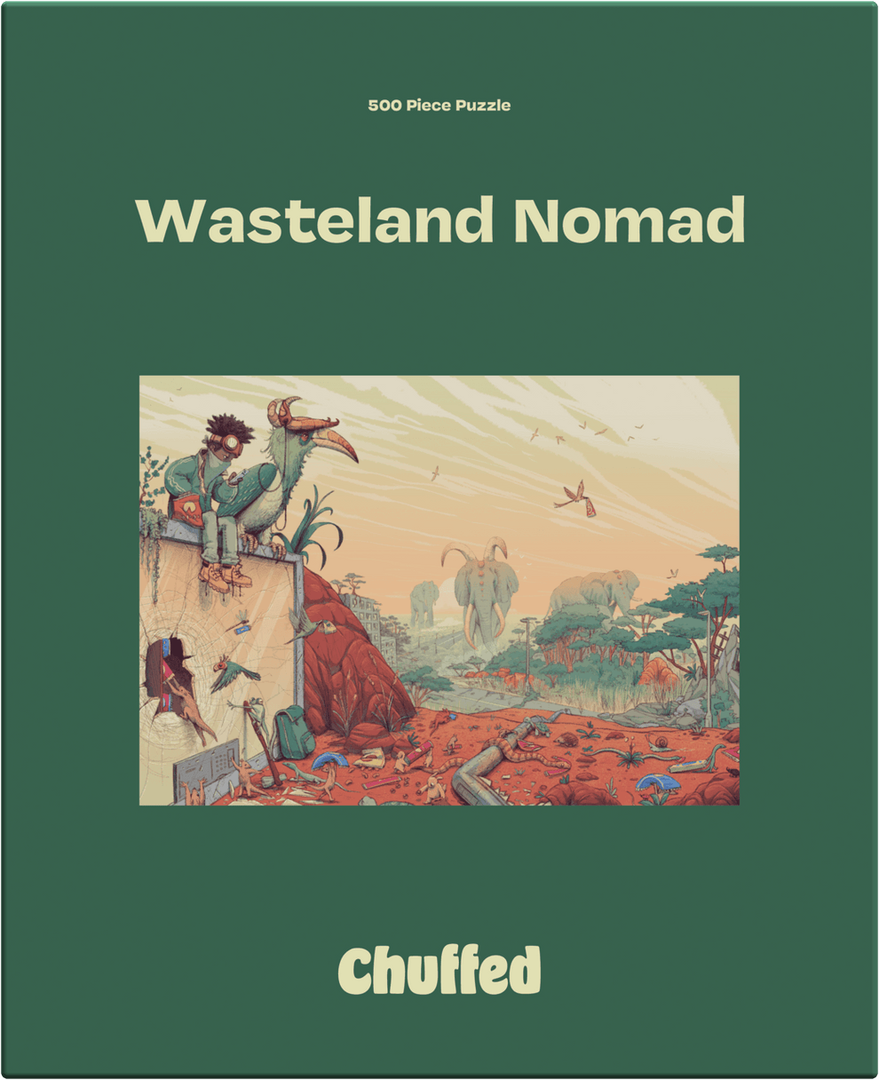 Wasteland Nomad | 500 Piece Jigsaw Puzzle | Chuffed – Chuffed Puzzles